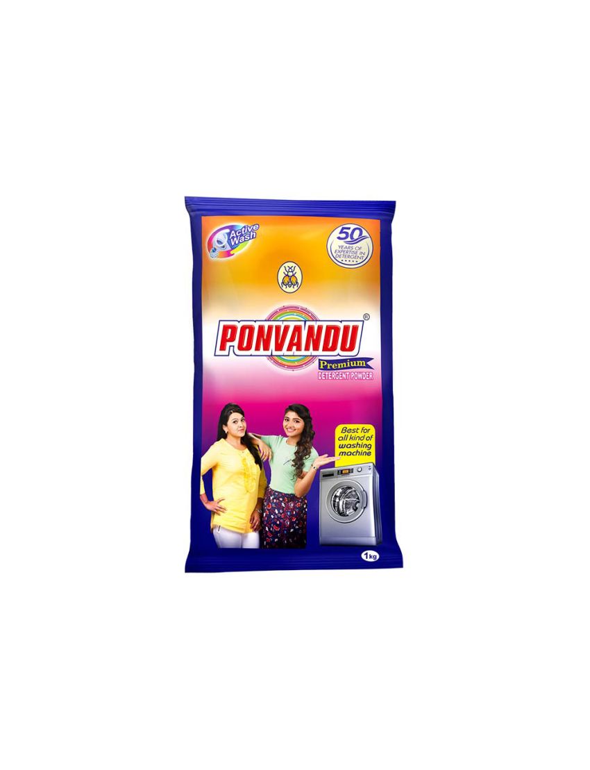 Ponvandu Active Detergent Cake Blue